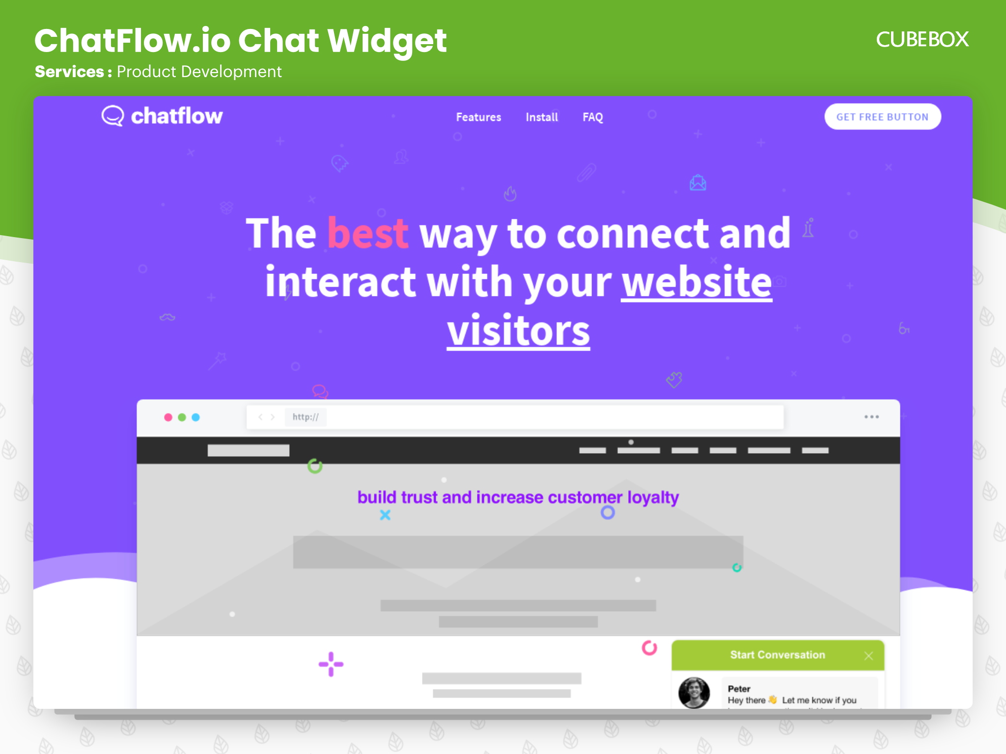 Chat Widget Product Development - Cubebox Solutions Brunei